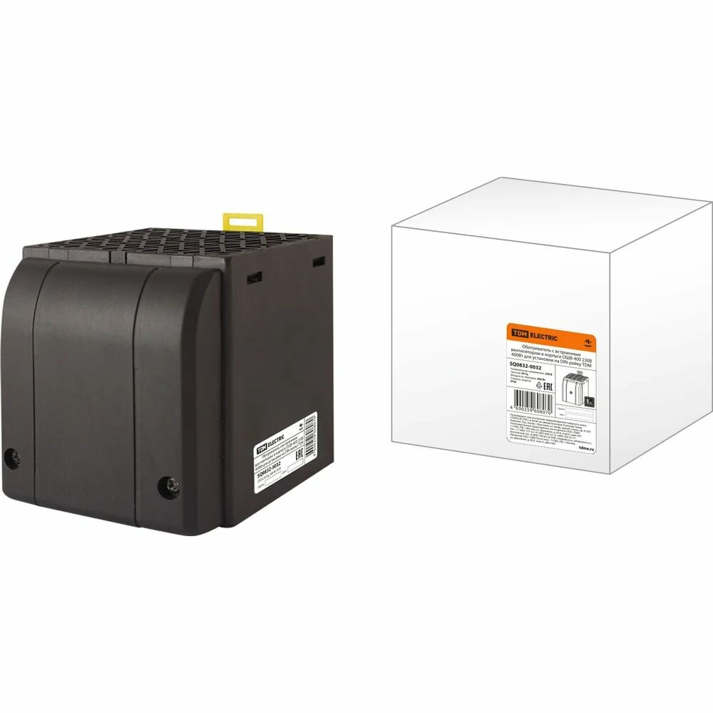 Обогреватель для установки на DIN-рейку TDM ELECTRIC ОШВ-400 SQ0832-0032
