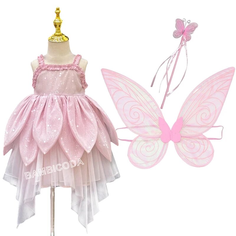 Платье с цветочными феями BAMBICODA для девочек 4T(110), a3