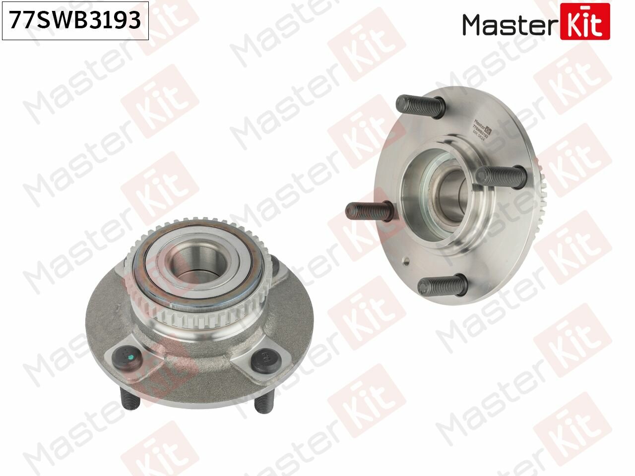 Ступица в сборе с подшипником задний. Hyundai ELANTRA XD/MATRIX FC/Kia CERATO LD 2000 - MasterKit 77SWB3193