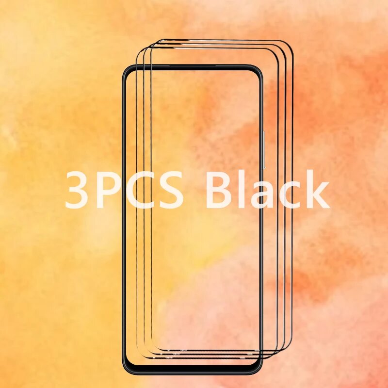 Набор Из 3 Защитных Стекол Для OnePlus Ace 6T Ace6T 6 T 1+ С Распознаванием Отпечатков 3pcs Black