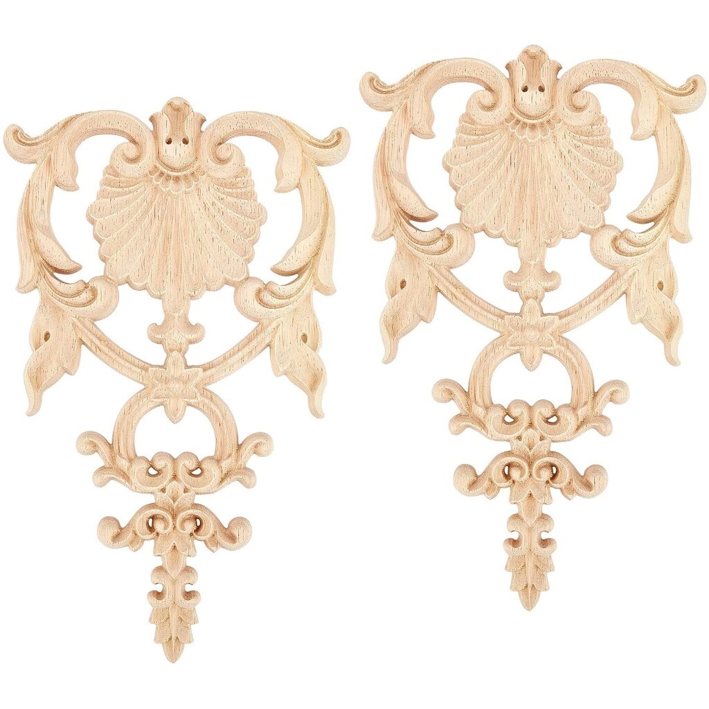 2 Резные дверцы в европейском стиле, цветочные шкафы, кровати, гардеробы, шкафы-купе, мебель для украшения своими руками, декоративные шкафы, колонны, накладные цветы, фоновое оформление