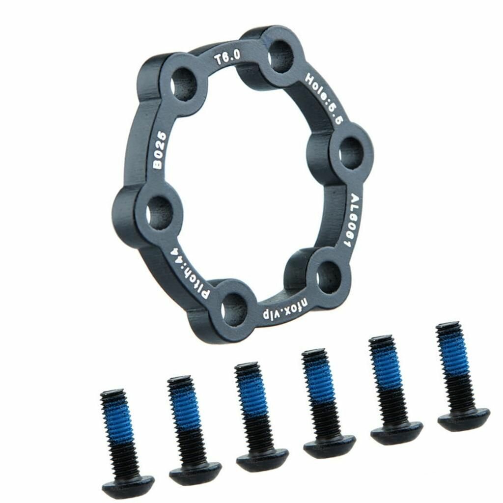 Диск тормозной для электросамоката, - 6 мм с винтами