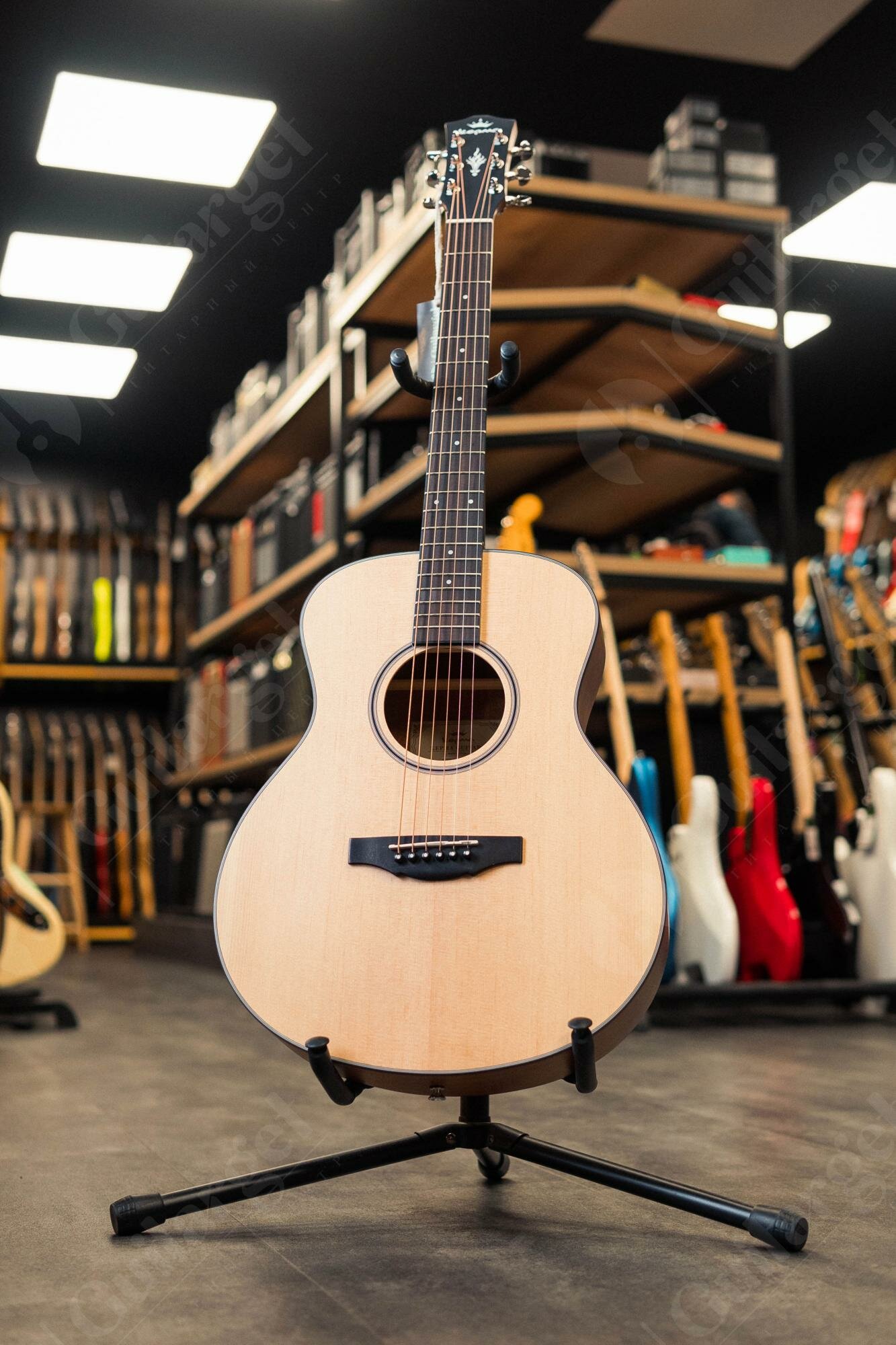 Акустическая гитара Kepma ES36 GS Mini, 3/4, натуральная, 6 струн