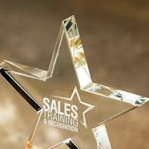 Индивидуально изготовленный трофей из массива дерева с кристаллом, металлическая медаль в форме пятиконечной звезды с гравировкой, награда для выдающегося сотрудника на ежегодном собрании, изготовление на заказ.