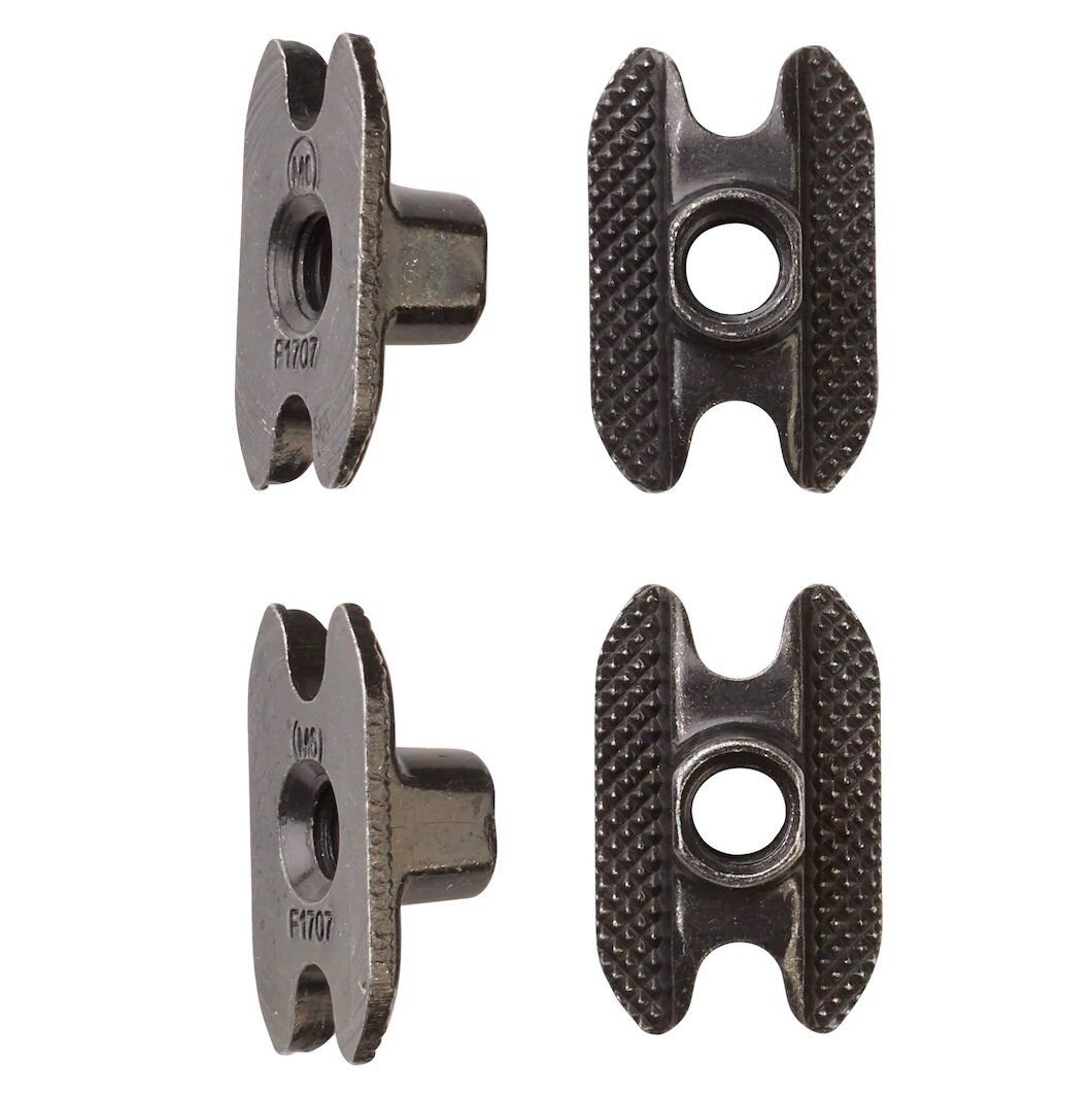 Закладные для сноуборда Burton M6 Channel Inserts 4 Pack (21-22), цвет Чёрный