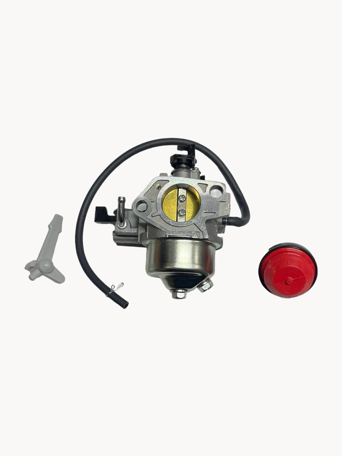 Карбюратор с краником для бензинового двигателя, снегоуборщика188/190F, GX340/390