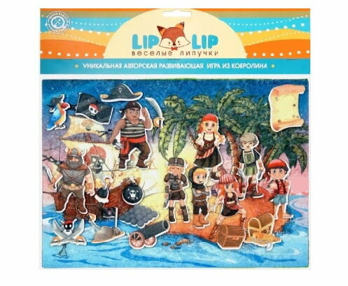 Пираты с игровым полем фетр