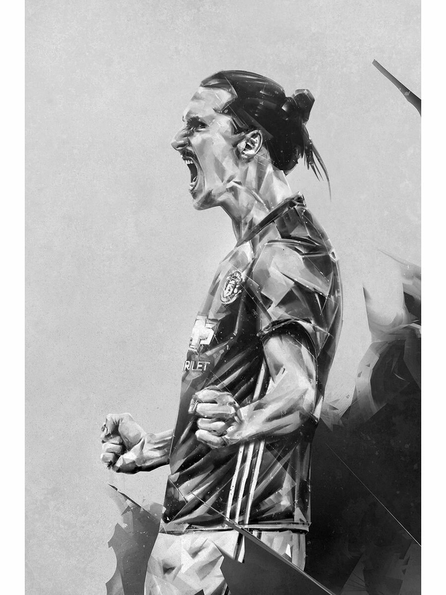 Постер "Спортивные эмоции. Златан Ибрагимович"