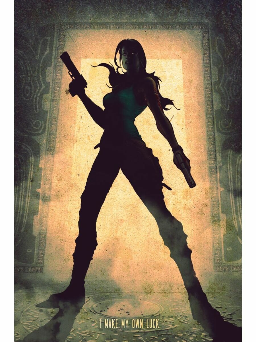 Постер "Gaming Characters. Lara Croft"