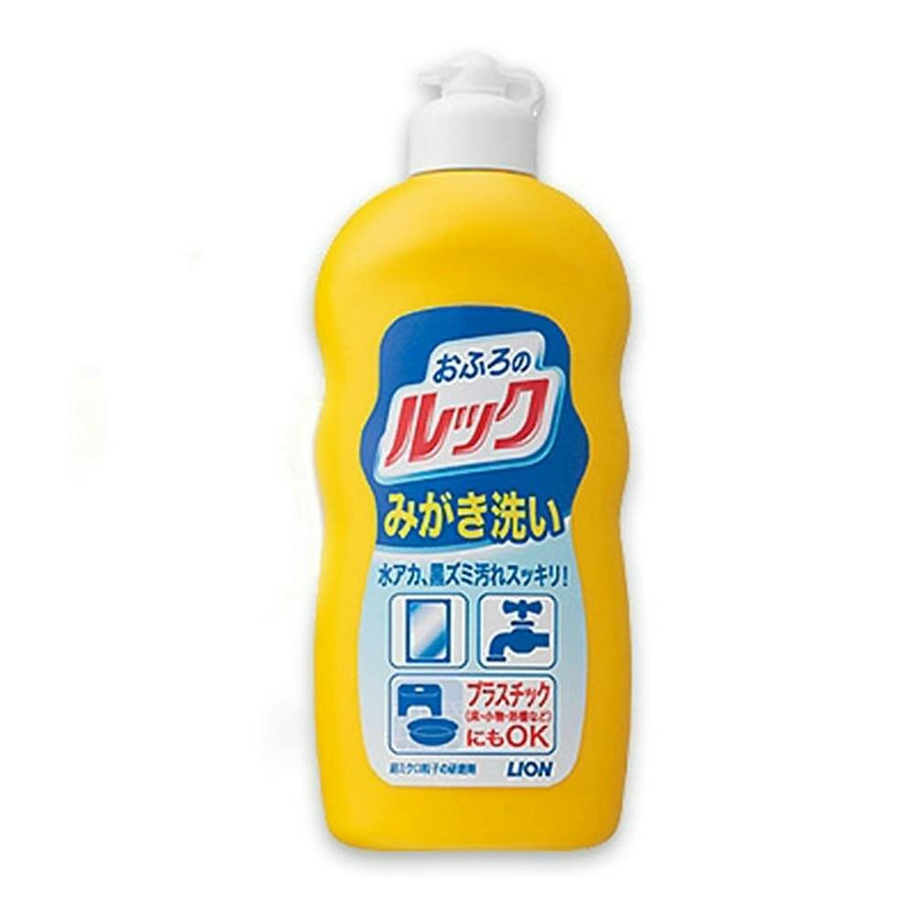 LION Чистящий крем LOOK для удаления налета ржавчины грибка полир кафеля раковин кранов цитрус 400мл