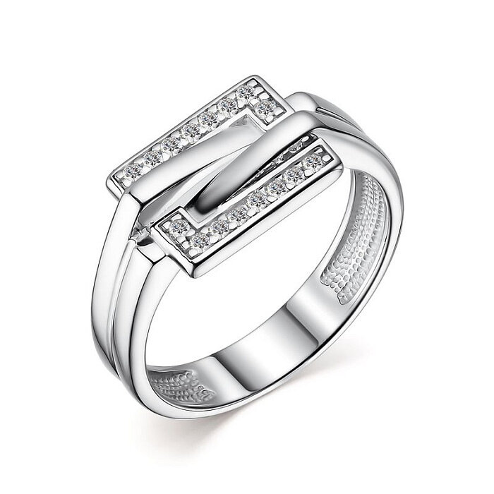 Печатка АЛЬКОР, серебро, 925 проба, фианит