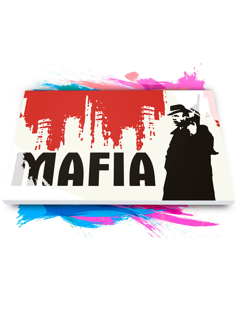 Картина по номерам на холсте Mafia, 100 х 150 см
