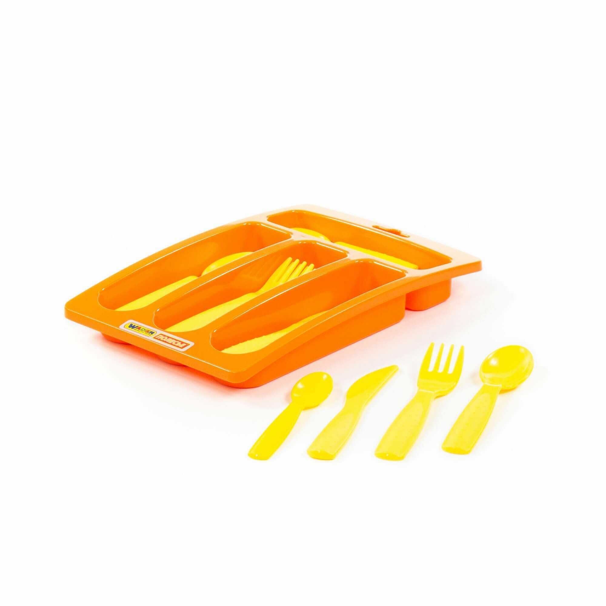 Полесье Лоток со столовыми приборами "Алиса" на 4 персоны 40701