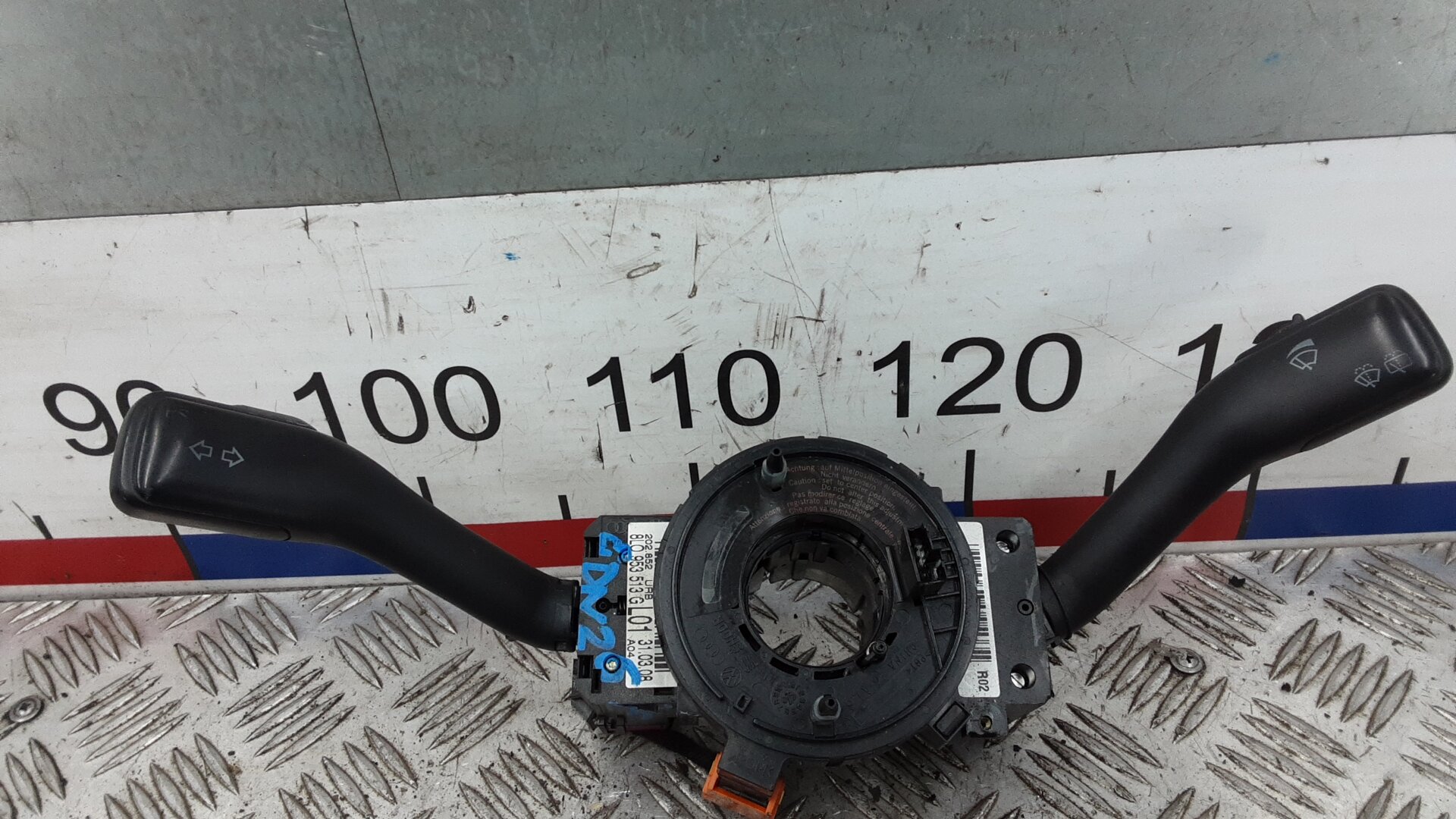 Переключатель поворотов и дворников (стрекоза) VOLKSWAGEN SHARAN 2, Номер BL0953513G