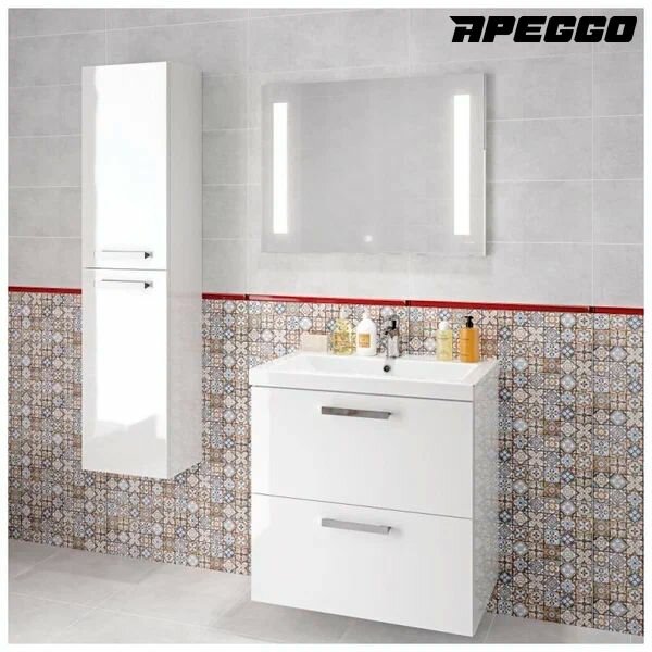 Зеркало с подсветкой, KN-LU-LED020*80-b-Os *