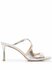 Мюли JIMMY CHOO Anise 75, размер 36.5, серый