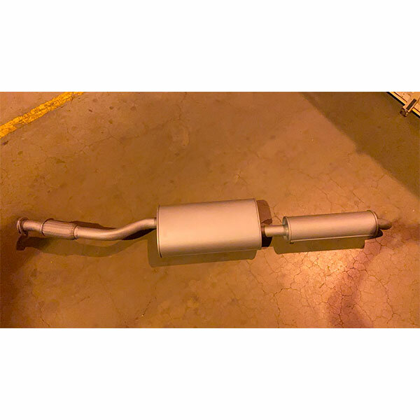 Глушитель с резонатором 236000120100821 (Уаз Пикап)