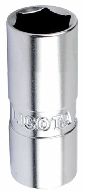 Головка свечная Licota ASP-A3821 21mm 3/8, для автомобилей, хромованадиевая сталь