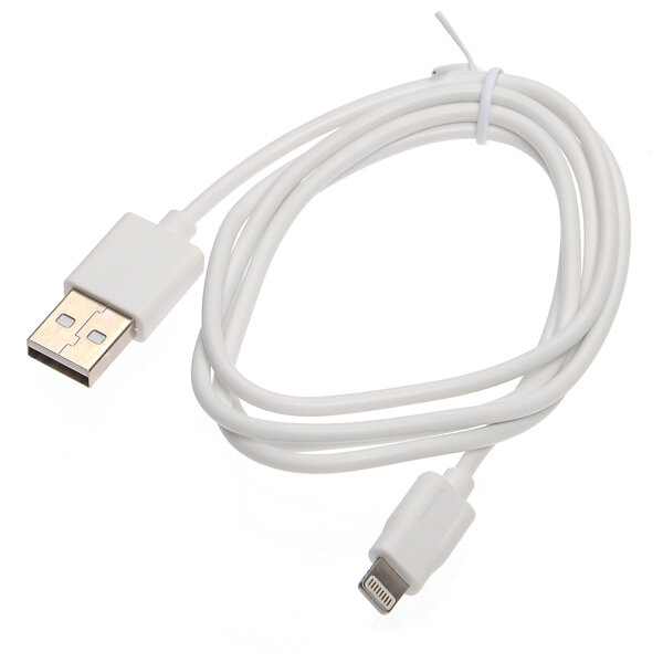 Шнур P7 USB A (штекер) - 8pin Apple Lightning заряд/передача 1 м белый 14670 (Robiton) (2 шт. в комплекте)