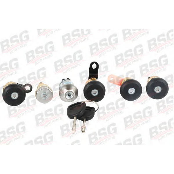 BSG BSG 30-856-002 (1074765 / 95VBB22050FG / 95VBB22050HG) личинка замка дверей к-кт\ Ford (Форд) Transit (Транзит) 9
