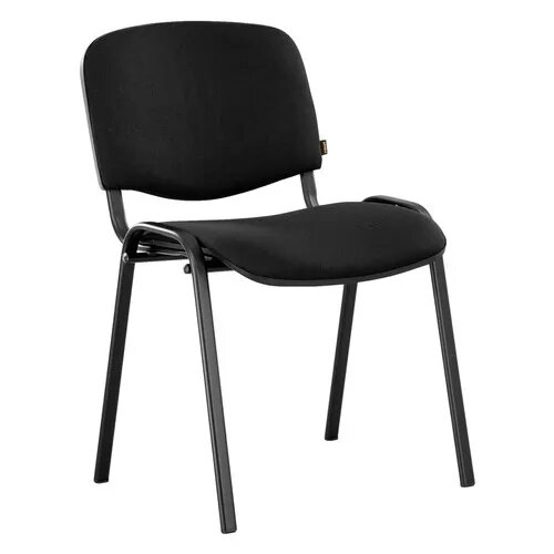 Стул BRABIX Iso CF-005, на ножках, ткань, черный [531971]