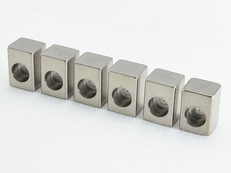 Сухари для седел тремоло систем Floyd Rose KTS KTSTIBLOCKG Ti-Block-G / Insert Block for Gotoh GE1996T Tremolo, титан