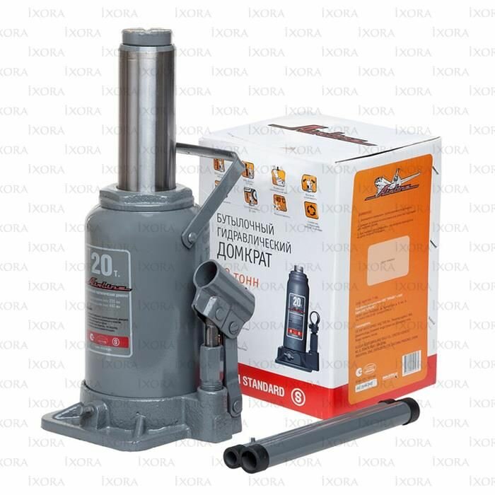 Airline домкрат бутылочный 20т (MIN - 220 мм, MAX - 415 мм) AJ-B-20S