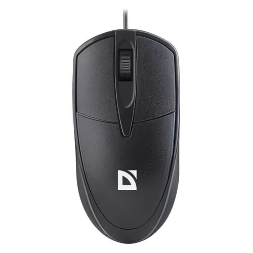 Мышь Defender Trace MB-989, оптическая, проводная, USB, черный [52989]