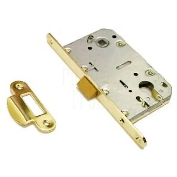 Защелка межкомнатная бесшумная ADDEN BAU KEY 418 полированное золото