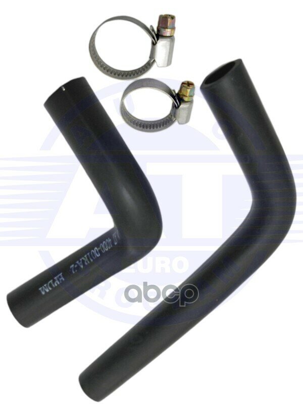 Патрубки отопителя (2шт) (+хомуты)_ВАЗ 2101/2102 82-, 2104/2107 92-, 2121/21213/21214/2131/NIVA 86-, Auto Technologies Group .