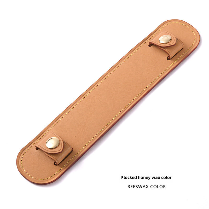 Наплечники D-7, кожа растительного дубления, цвет медовый воск