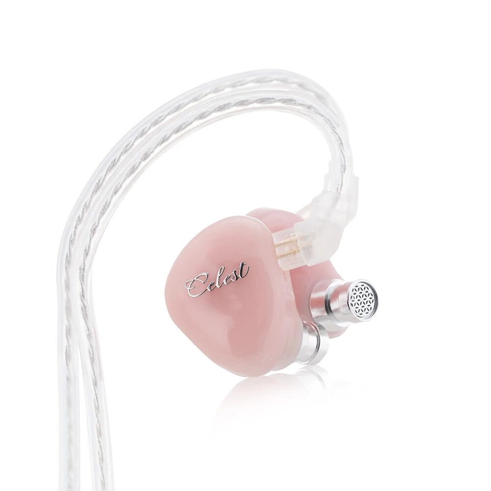 KINERA Celest Rue проводные наушники Розовый, Pink No MIC