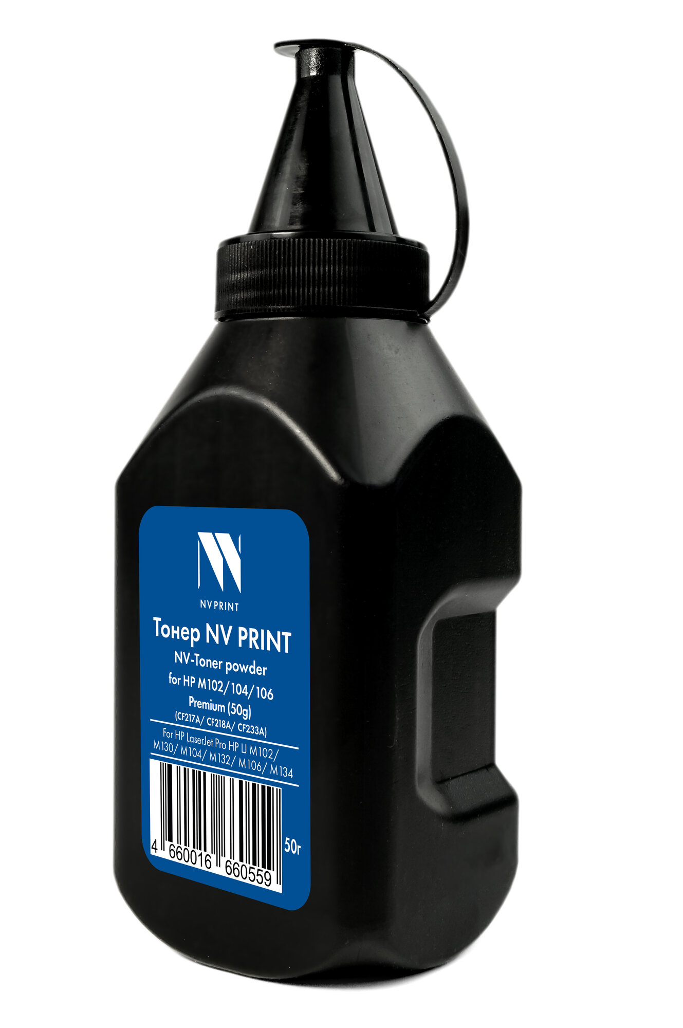 Тонер NV Print для HP M102/104/106 Premium  (CF217A) (50г) совместимый