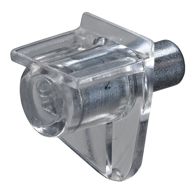 HETTICH полкодержатель прозрачный пластик 20 шт для крепления полок комплект