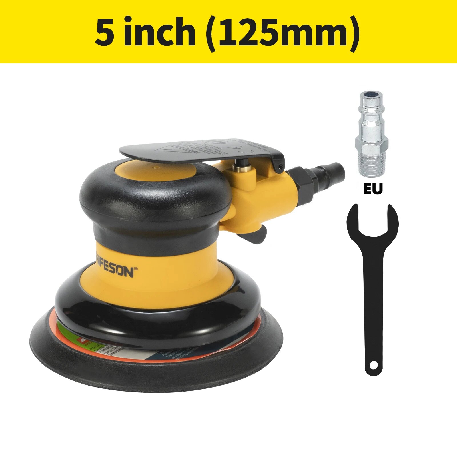 Пневмошлифмашина HIFESON 5 inch (125mm)