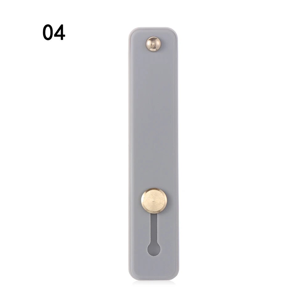 Держатель для кольца на палец ярких цветов Силиконовый держатель для рук для всех чехлов для телефонов iPhone Samsung Ремешок Push Pull Grip Подставка Кронштейн