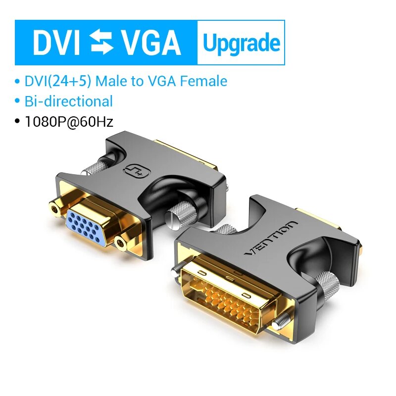 Vention DVI-VGA адаптер 1080p ECFB0