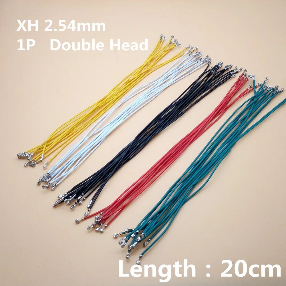 Кабельные перемычки YanYunDZ 2.54mm Electronic Wire 24AWG 20см Green