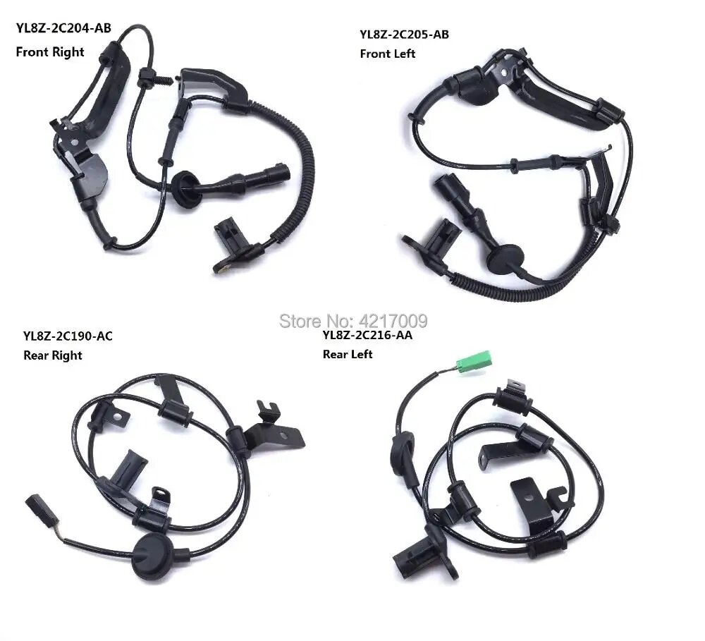YL8Z-2C190-AC YL8Z-2C204-AB YL8Z-2C205-AA Датчик скорости колеса ABS для Ford Escape Mercury Mariner Mazda Tribute 2,0 2,3 3,0 л