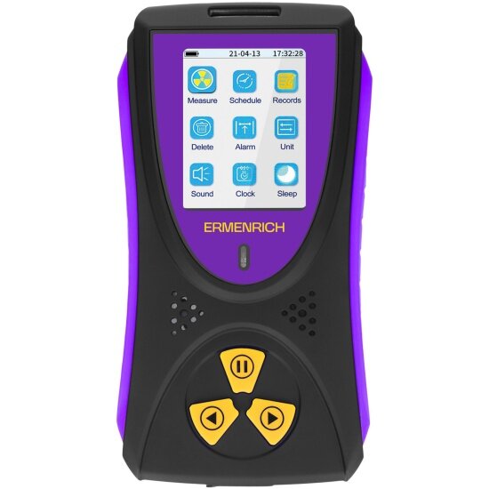 Дозиметр Ermenrich Ping RD50, фиолетовый
