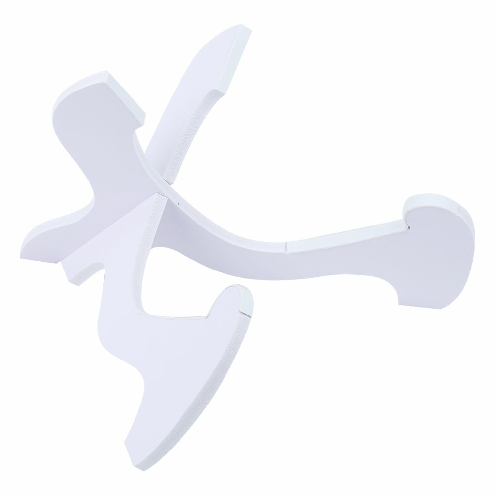 Складной стойка для укулеле, винила и мандолины, из ПВХ, белый, портативный