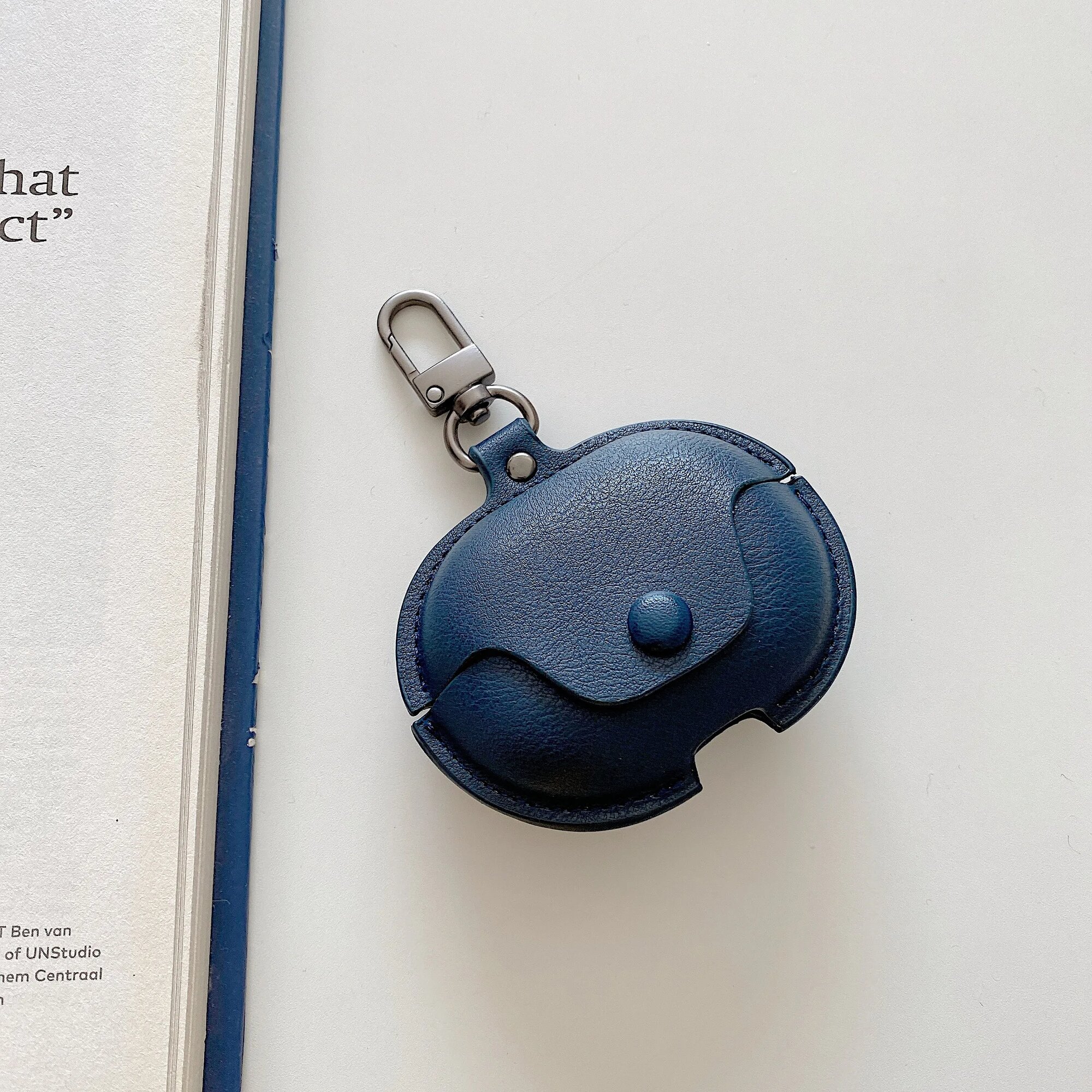 Ретро кожаный чехол для Huawei Freebuds 5i 5 Pro2 SE2 FreeBuds Pro 2, Blue