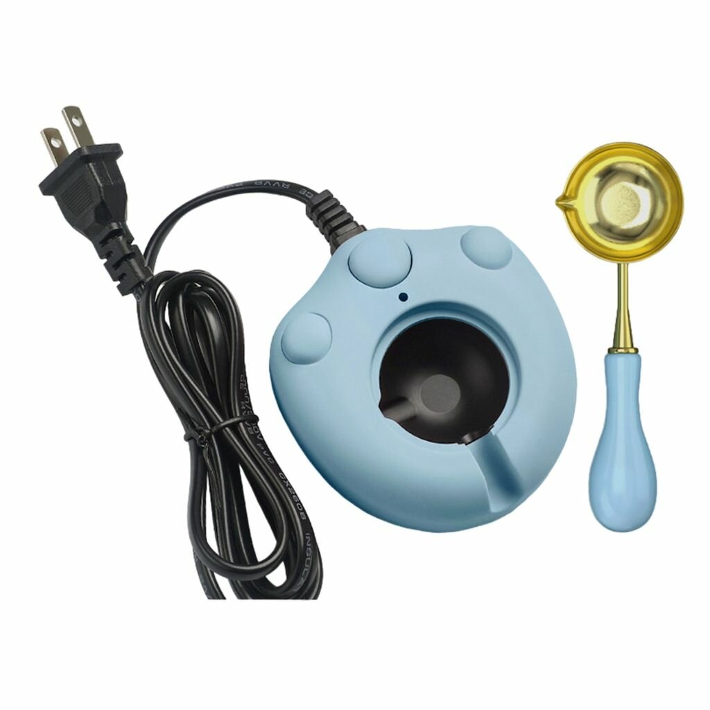 Электрические подогреватели сургучной печати с металлической ложкой для штампов, расплавленных бусин и палочек