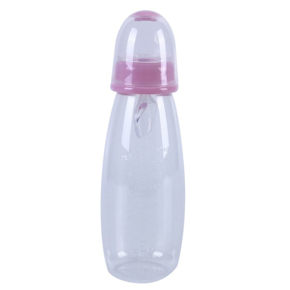 240 мл Детская обучающая полипропиленовая бутылочка для кормления младенцев, силиконовая, с кормушкой, рисовая каша, бутылка для лучшего подарка, полипропилен