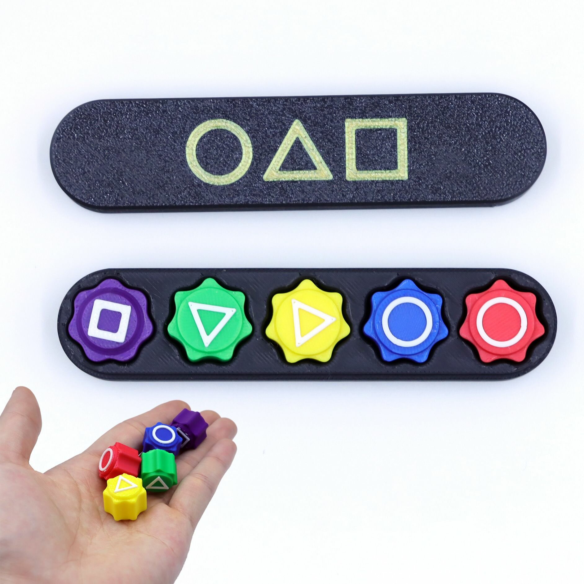 Набор Гонги: Традиционная корейская игра на ловкость (5 камней, компактная упаковка)