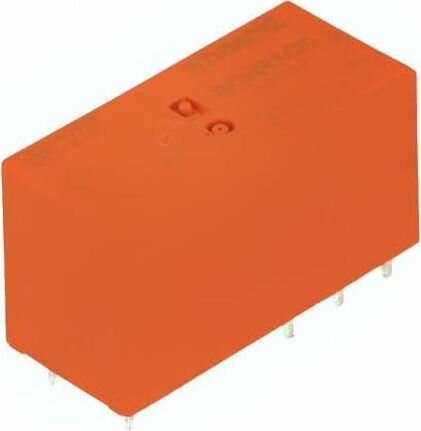 Реле TE Connectivity RTH14012 электромагнитное, SPDT, Uобмотки 12ВDC, 16A/250ВAC, 360Ом, 1 шт