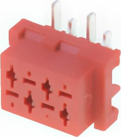 Разъем CONNFLY DS1015-06-04R6SR провод-плата гнездо "мама" PIN 4 SMT на PCB 1,5А 30мОм 1 шт