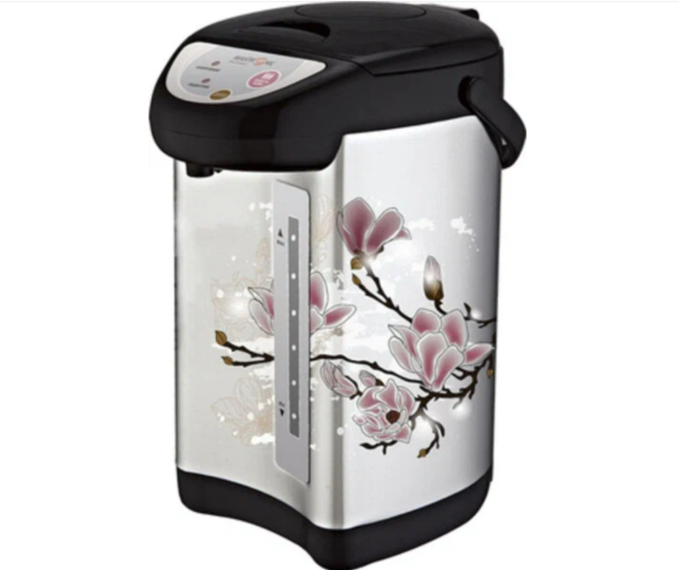 MAXTRONIC MAX-U55S8, Термопот (чайник-термос) 5,5л, 750Вт, корпус металл, колба - нержавеющая сталь