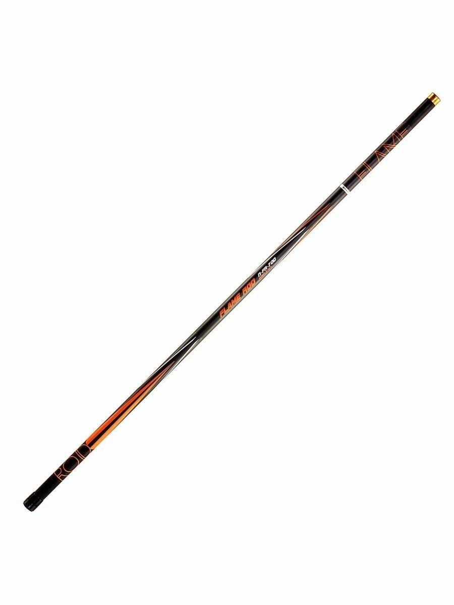 Удилище маховое Nisus FLAME ROD carbon, 7m, 15-40g (N-FR-700)
