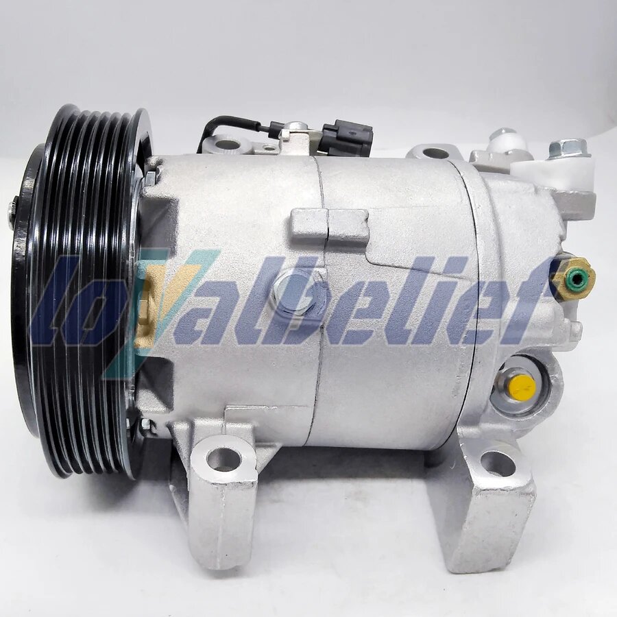 Компрессор кондиционера для Nissan Almera 2002, кузов N16, двигатель 1.8, артикулы 926004M500, 926009F500, 926009F501, 926009F510